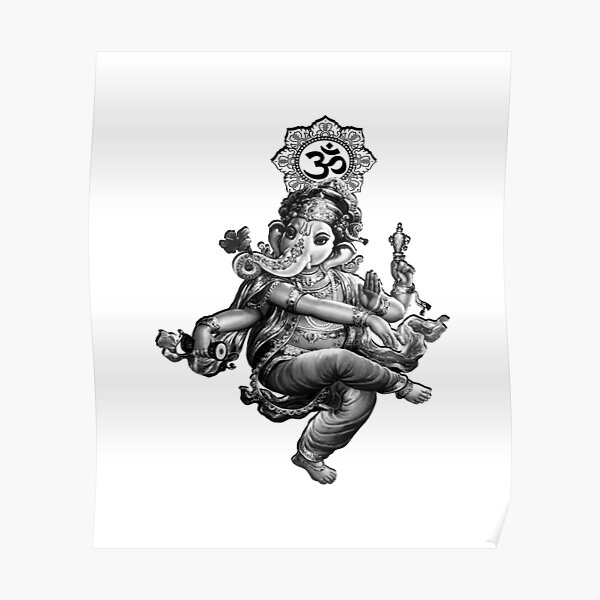 "Hindu Ganesha" Poster for Sale by NINUNO | Redbubble