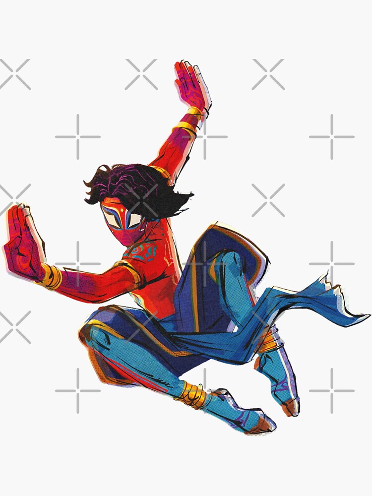 "Pavitr Prabhakar" Sticker for Sale by InkCreativity | Redbubble