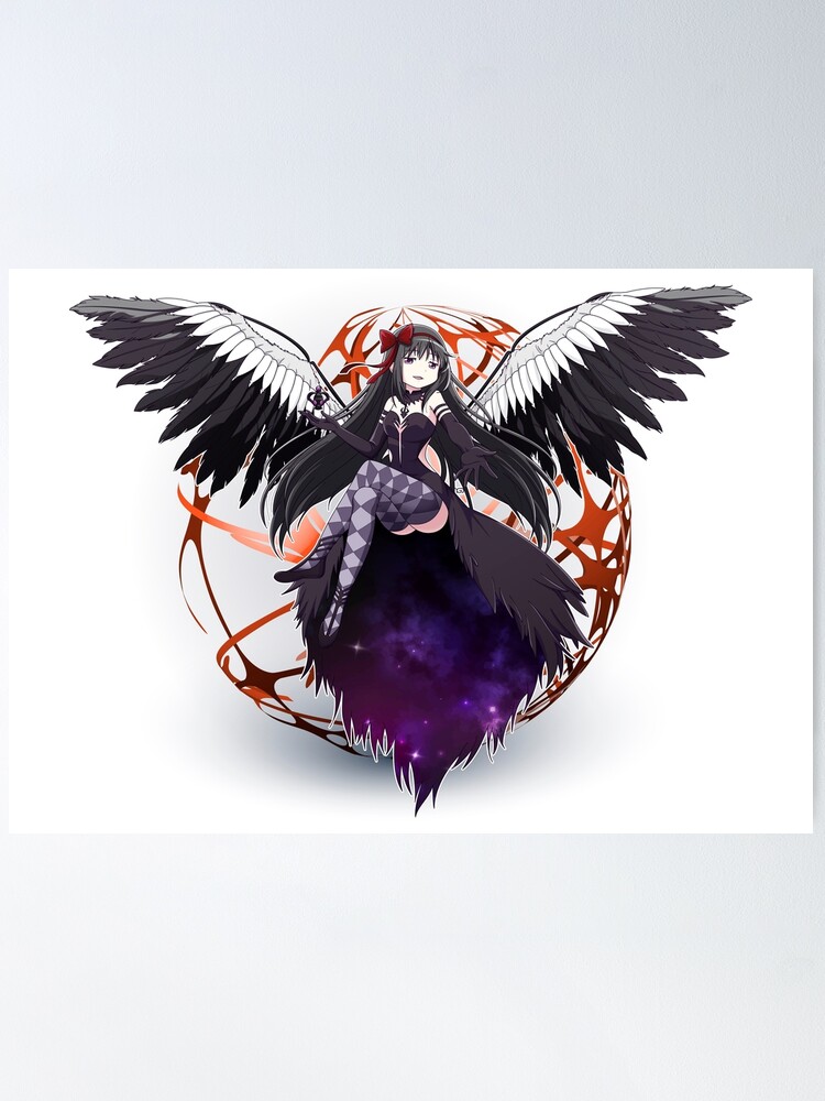 "Akemi Homura - Final Form (Devil/Akuma Homura)" Poster for Sale by ...