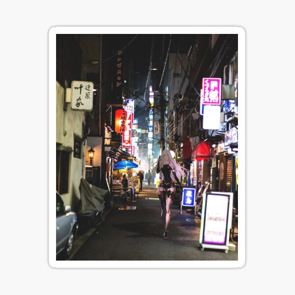 "NieR:Automata A1 IRL Sticker" Sticker by KirankiOL | Redbubble