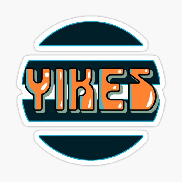 "Yikes! - An expression of surprise and amazement" Sticker for Sale by ...
