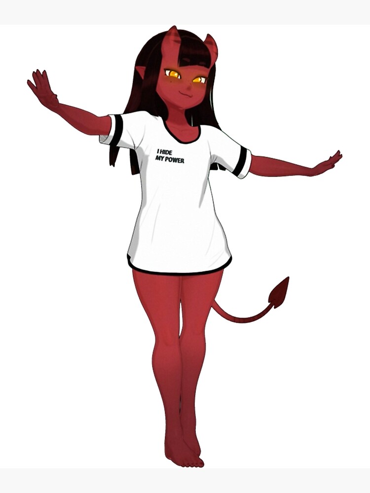 "Meru the succubus " Poster for Sale by ElizaDoolittlea | Redbubble