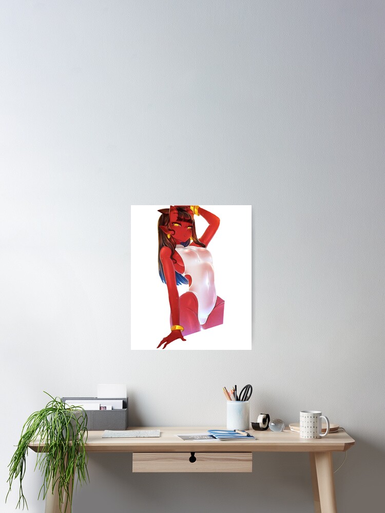 "meru the succubus " Poster for Sale by ElizaDoolittlea | Redbubble