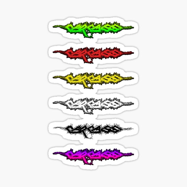 "Carcass Band Sticker Pack" Sticker for Sale by xDumpTruckx | Redbubble