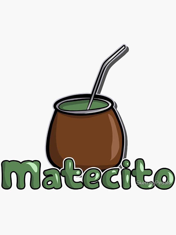 "Matecito - Traditional enjoyment from South America" Sticker by ...