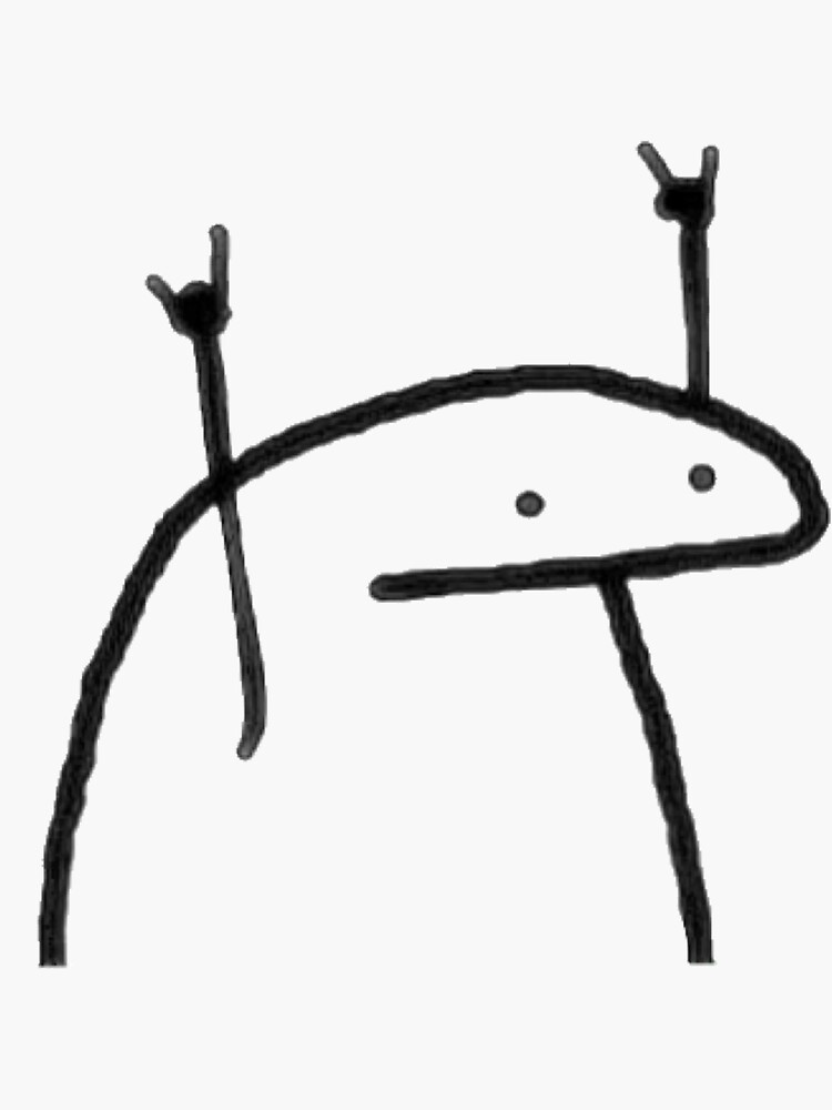 "Flork rock" Sticker by dennysthings | Redbubble