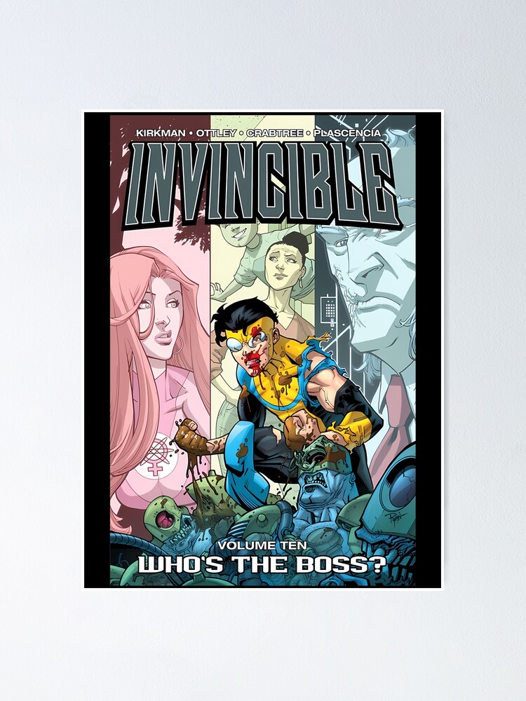 "invincible poster" Poster for Sale by ShopArtblossoms | Redbubble
