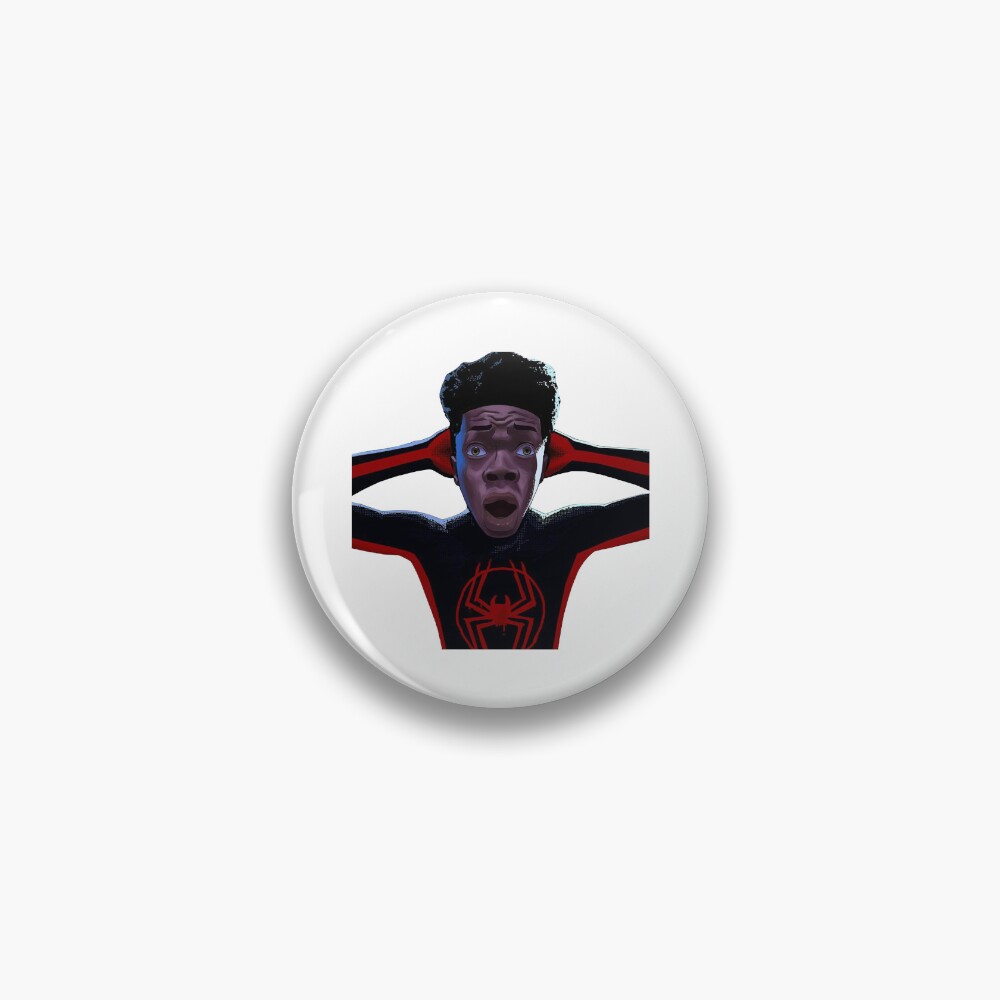 "Shocked Miles Morales" Sticker by Maxgmdss | Redbubble