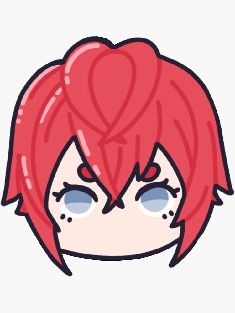 "Riddle Rosehearts chibi" Sticker for Sale by Rinranron | Redbubble