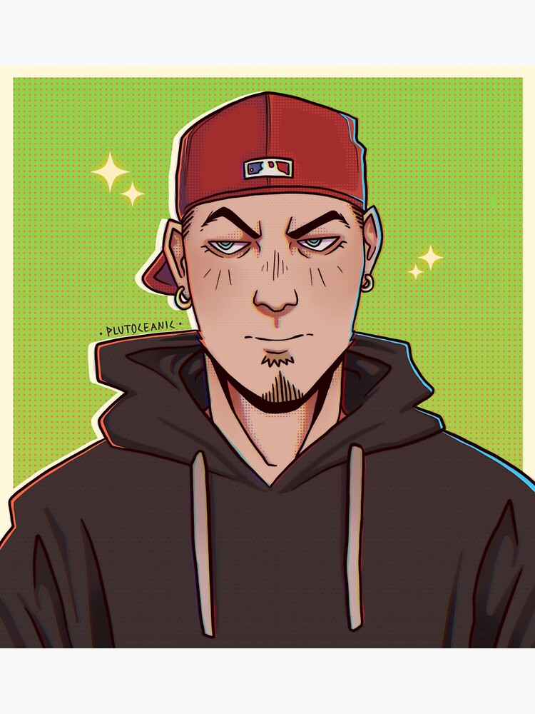 "Fred Durst Limp Bizkit" Sticker for Sale by plutoceanic | Redbubble