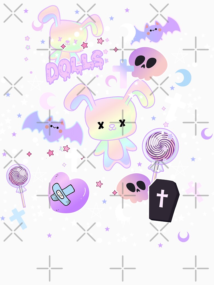 Pastel Goth Leggings Merch & Gifts for Sale | Redbubble