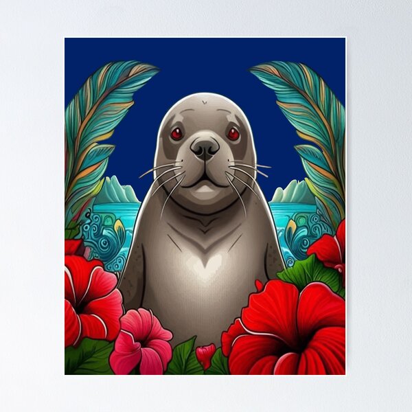 Símbolo Del Hombre Rana De La Foca Marina