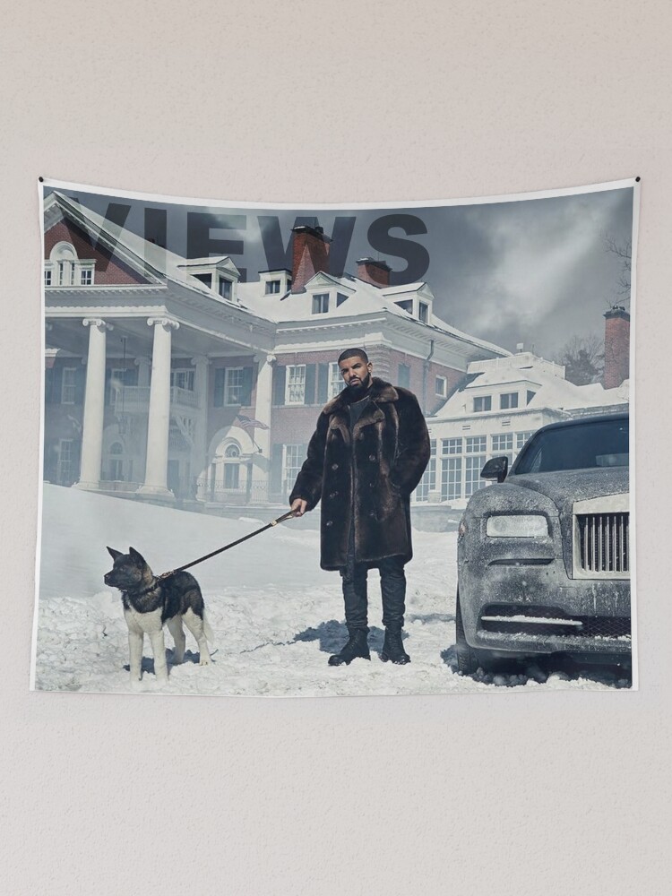"Drake with Dog Views Tapestry" Tapestry for Sale by livpaigedesigns ...