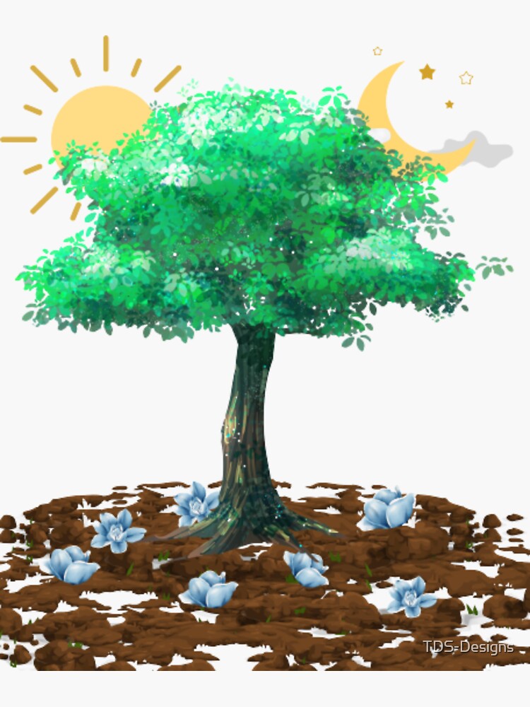 "Nature's Harmony" Sticker for Sale by TDS-Designs | Redbubble