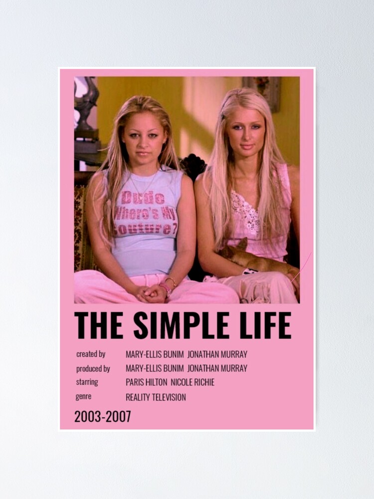 "The simple life" Poster for Sale by glowycandy | Redbubble