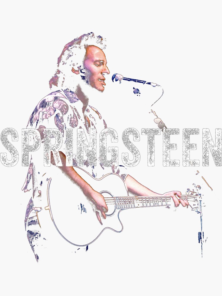 BRUCE SPRINGSTEEN Sticker, The É Stréét Band Tour 2023 , The Boss Fan ...