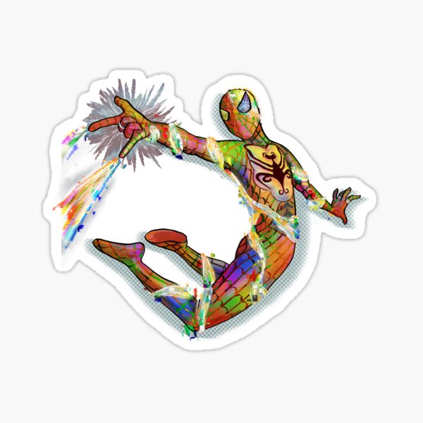 "Spliderscope - multiverse " Sticker for Sale by OrlyNatasha | Redbubble