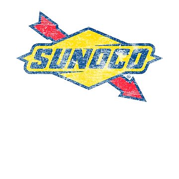 "Vintage Sunoco Service Center Logo" Sticker for Sale by Owl-House ...