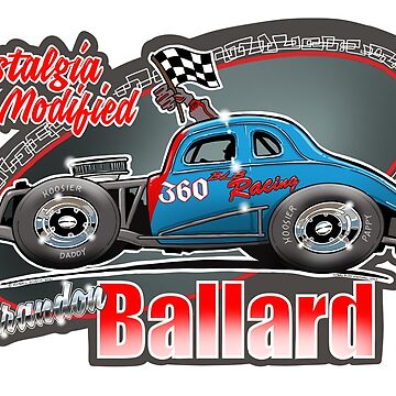 "GM Ballard Vintage Modified Swag" Sticker for Sale by FlyballStudio ...