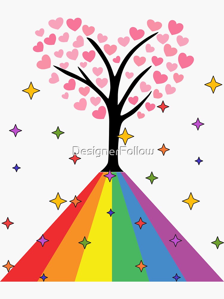 "flower pride flag rainbow freedom love gay" Sticker for Sale by ...