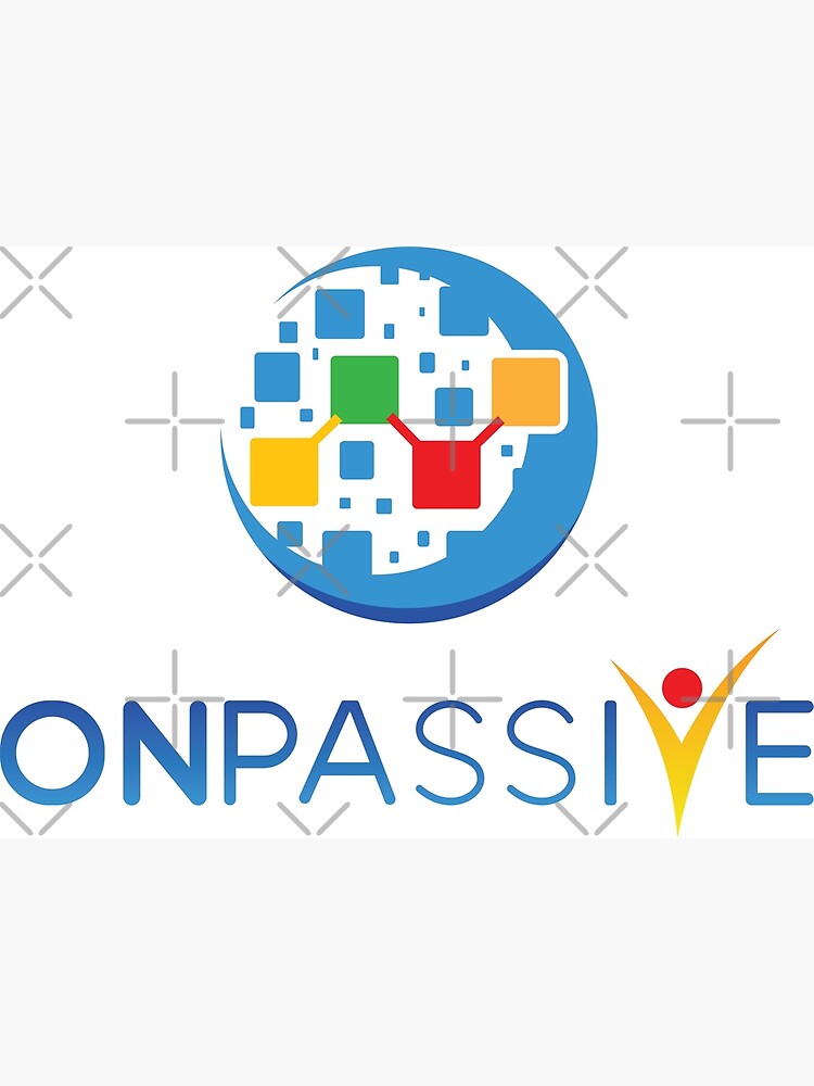 "ONPASSIVE LOGO" Poster for Sale by Charcoalart | Redbubble