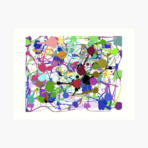 "Jackson Pollock" Art Print for Sale by didulikemyart | Redbubble