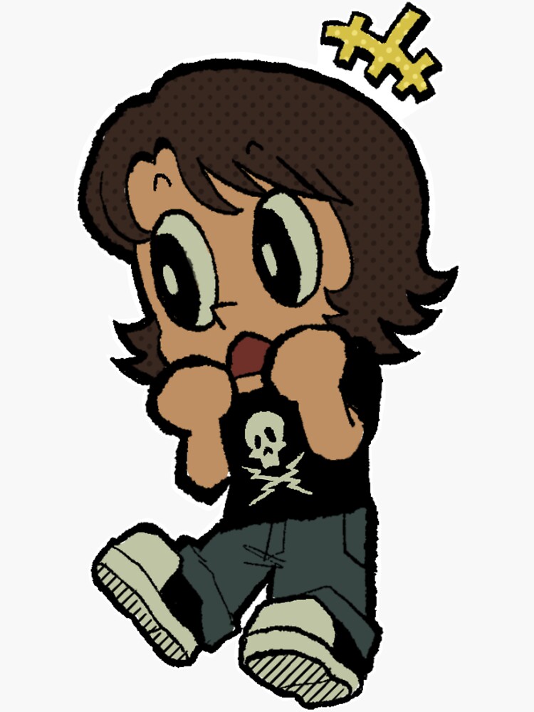 "Shocked Habit" Sticker for Sale by AntlerGrave | Redbubble