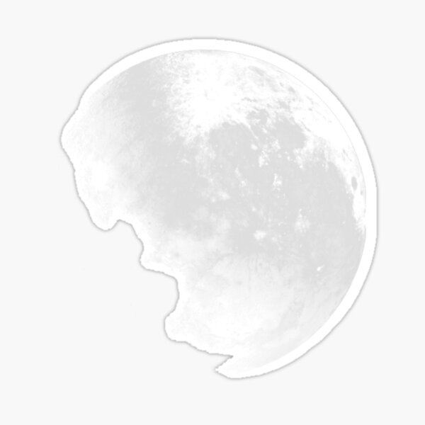 "Moon" Sticker for Sale by Andrei Muresan | Redbubble