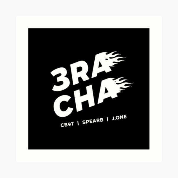 "3RACHA - start line" Art Print by solightitup | Redbubble