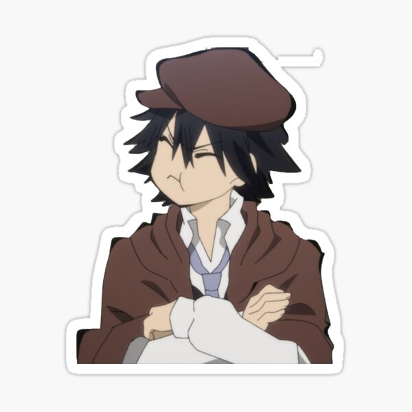 "Bungou Stray Dogs Ranpo Edogawa" Sticker for Sale by Ginpachistore ...