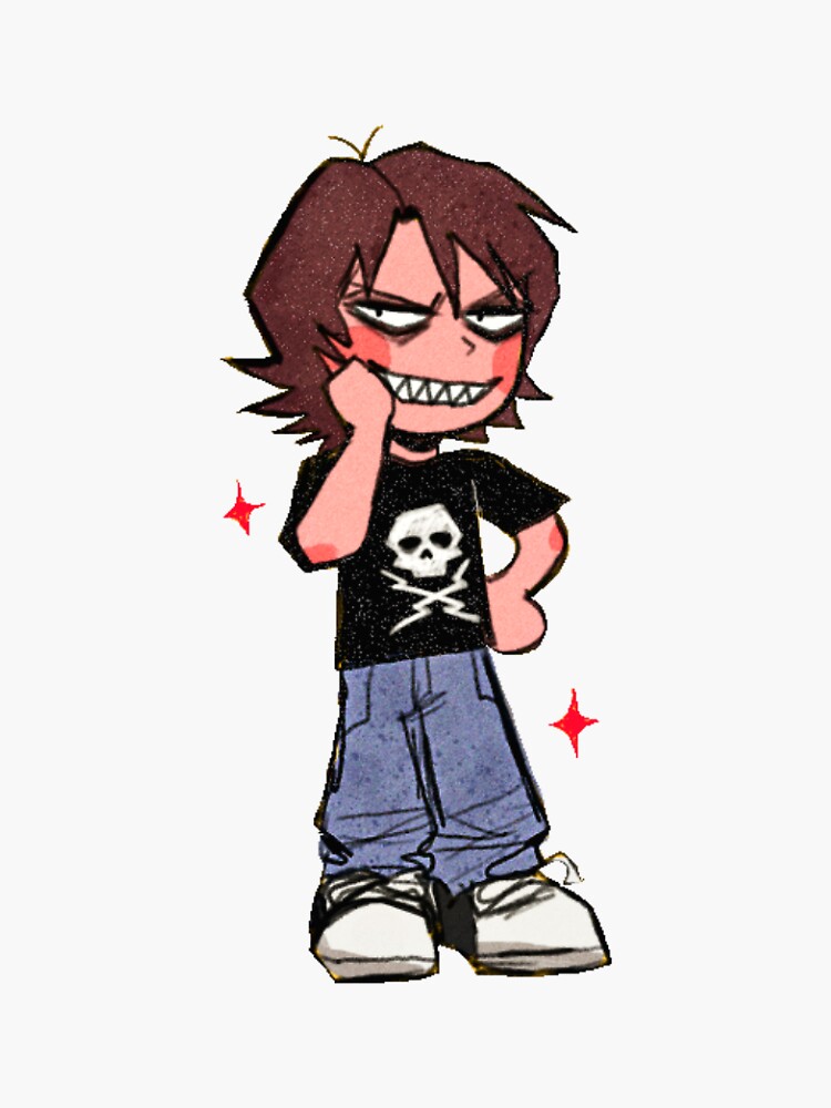 "Mischievous Creature" Sticker for Sale by AntlerGrave | Redbubble