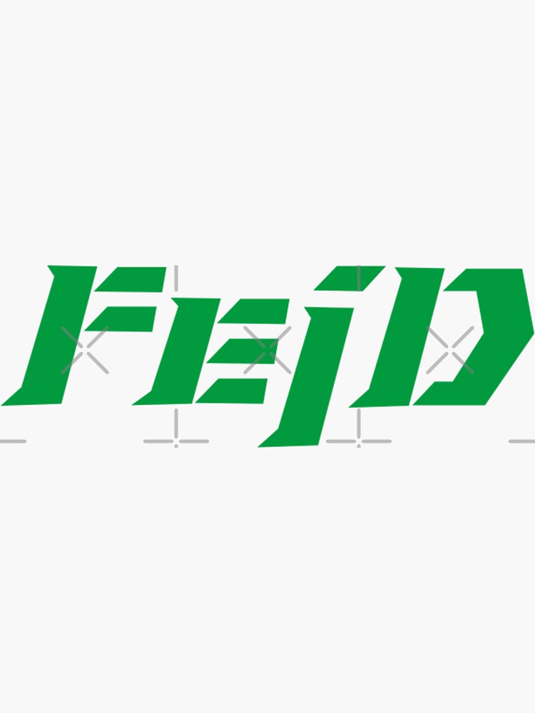"FEID FERXXO LETRAS" Sticker by Karl Akavab | Redbubble