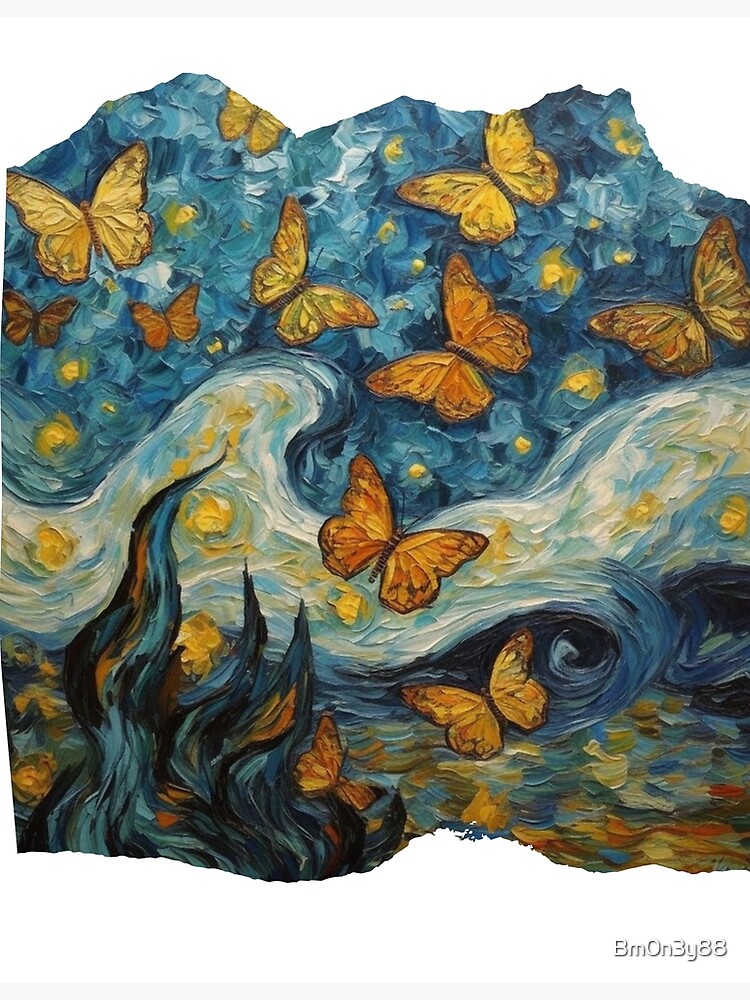 Butterflies Van Gogh Series Vincent Van Gogh