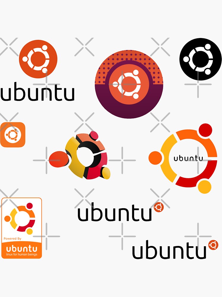 "Ubuntu Linux" Sticker for Sale by TechTeez | Redbubble