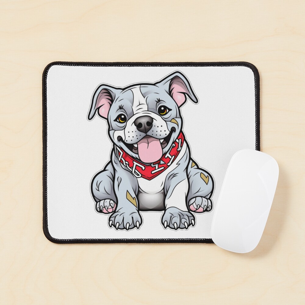 "Adorable Cartoon American Bully " Sticker for Sale by ttntt | Redbubble