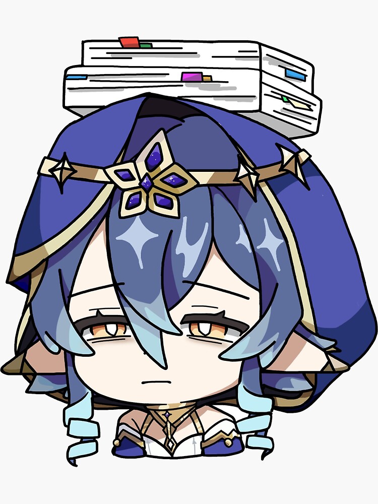 "layla genshin impact" Sticker by bashhonkdesign | Redbubble