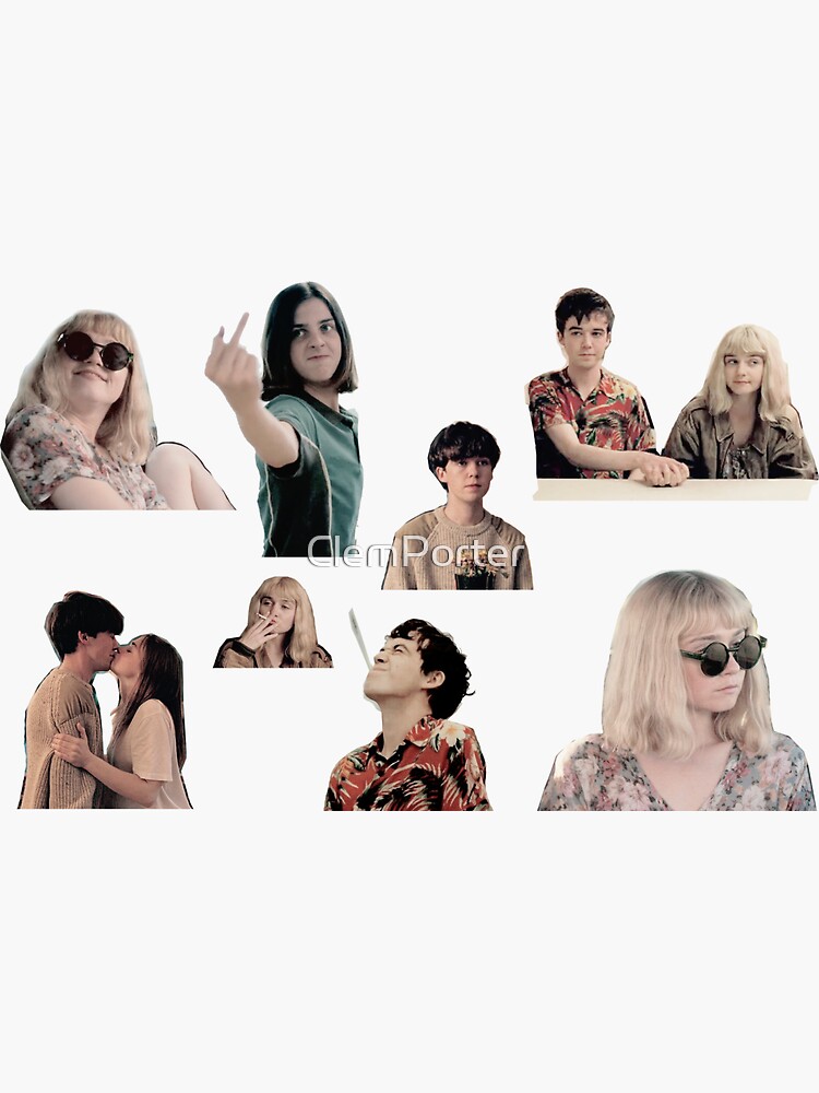 "teotfw sticker pack" Sticker for Sale by ClemPorter | Redbubble