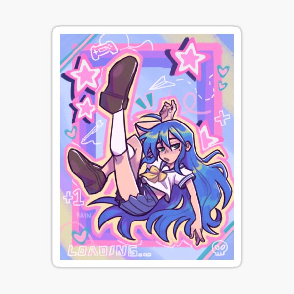 "Konata" Sticker for Sale by izrain | Redbubble