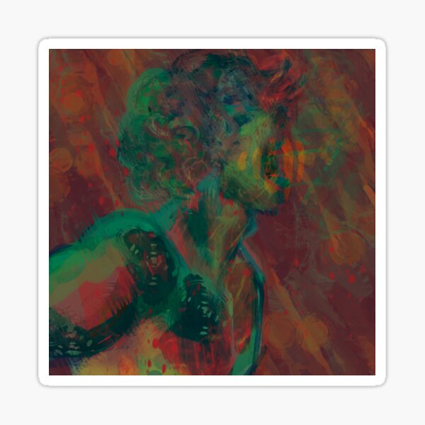 "AAAAAAAA" Sticker for Sale by BibaFlan | Redbubble