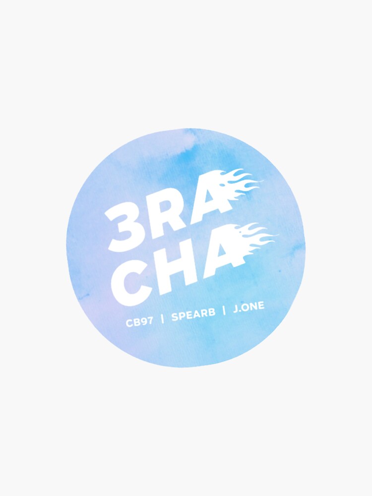"3RACHA - start line (blue)" Sticker for Sale by solightitup | Redbubble