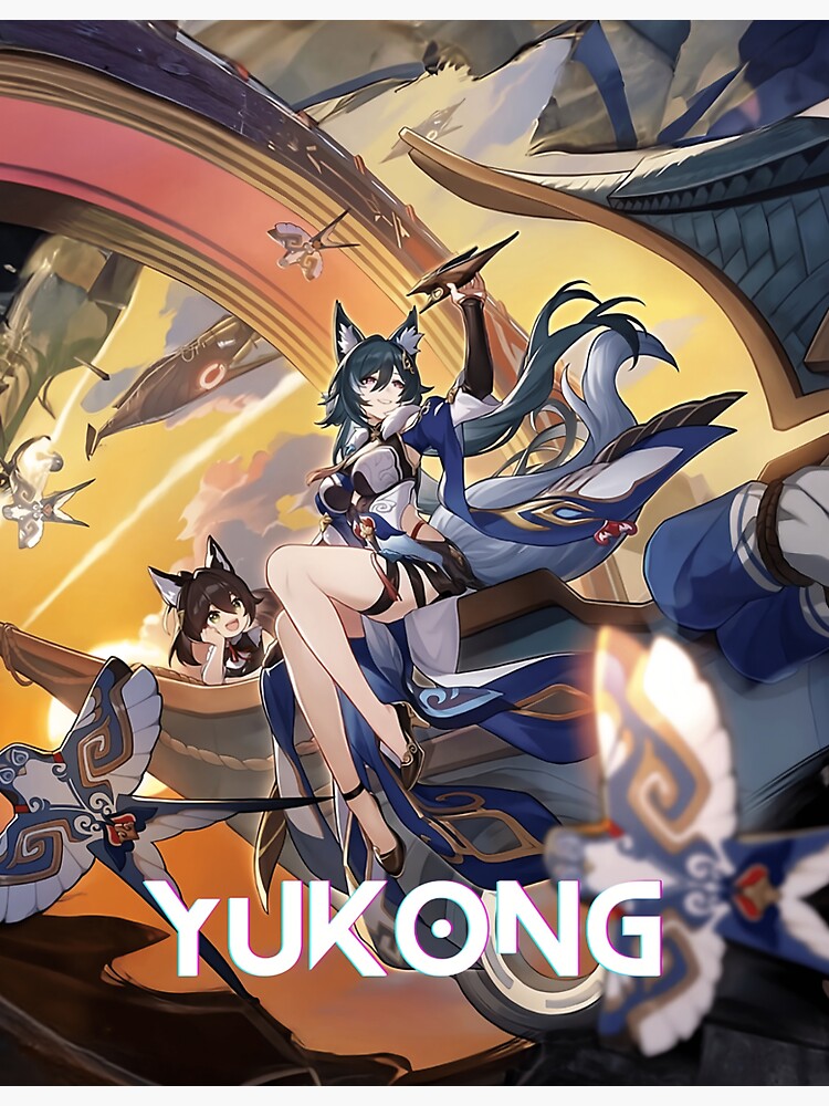 "Yukong Honkai Star Rail" Sticker for Sale by gameort | Redbubble