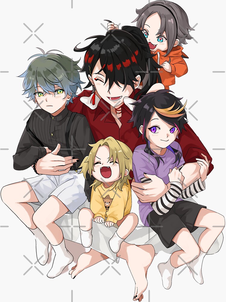 "Luxiem Nijisanji EN" Sticker for Sale by Boy From North | Redbubble