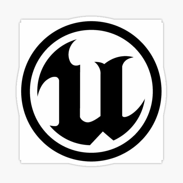 "Unreal Game Development Engine" Sticker for Sale by Anwaar-Ullah ...