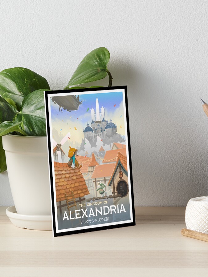 "Final Fantasy IX - Alexandria" Art Board Print for Sale by ...