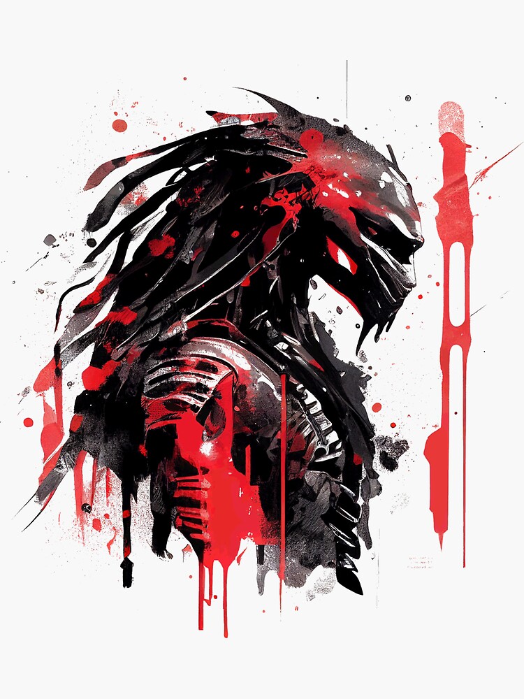 "The Predator" Sticker for Sale by Koeresh | Redbubble