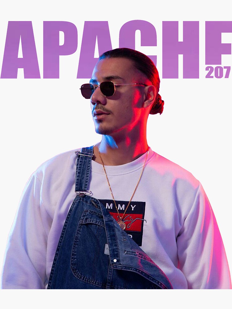 APC207 Apache Rapper Sticker Entworfen Und Verkauft Von {store Name}