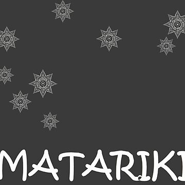 "Matariki" Sticker for Sale by RatFarm | Redbubble