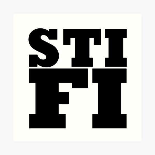 "Sticky Fingers STIFI LOGO" Art Print by beeweecee | Redbubble