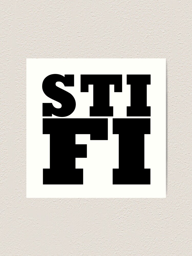 "Sticky Fingers STIFI LOGO" Art Print by beeweecee | Redbubble