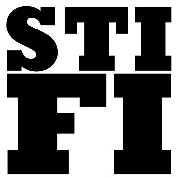 "Sticky Fingers STIFI LOGO" Sticker for Sale by beeweecee | Redbubble